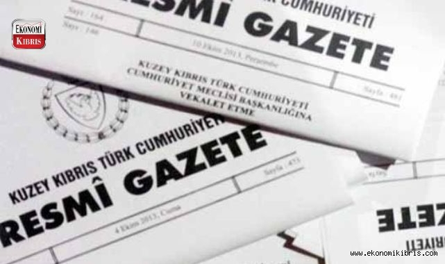 İki yasal düzenleme Resmi Gazete'de! İşte detaylar... - Kıbrıs ...