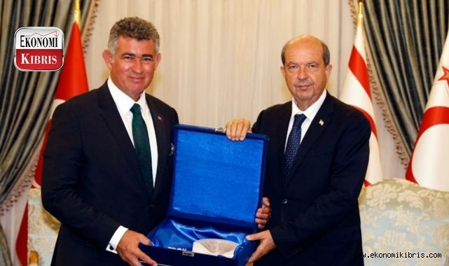 Cumhurbaşkanı Ersin Tatar, görev süresi sona eren Türkiye Cumhuriyeti ...